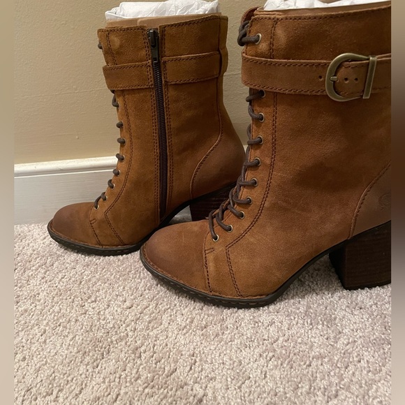 Born | Shoes | Brand New Born Cass Rust Tobacco Distressed Boots Size ...